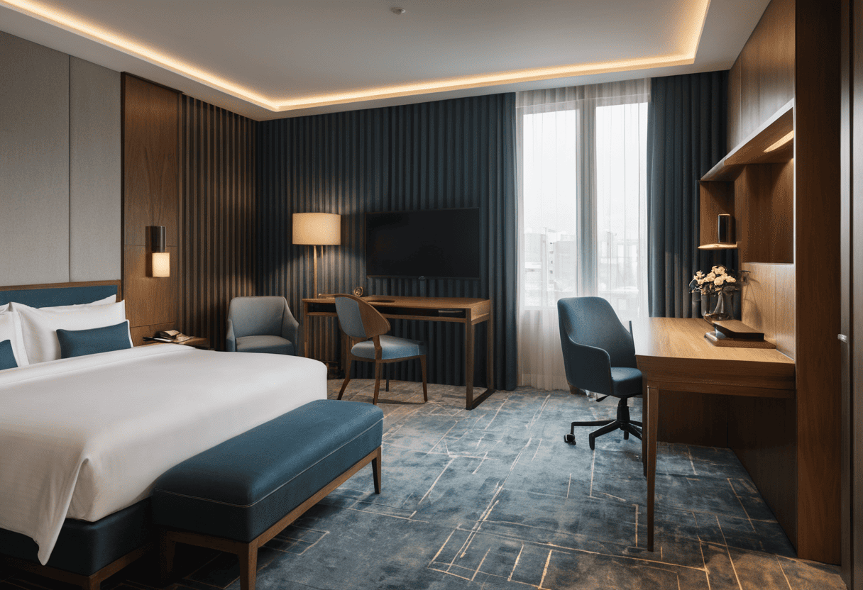 Hotel Room Desk Design: Modern & Functional Ideas 2025
